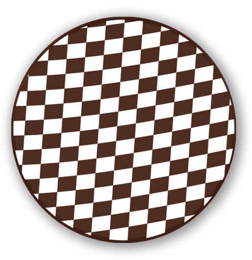 Checkers Print Chocolate Cake Decoration – vardachocolatier
